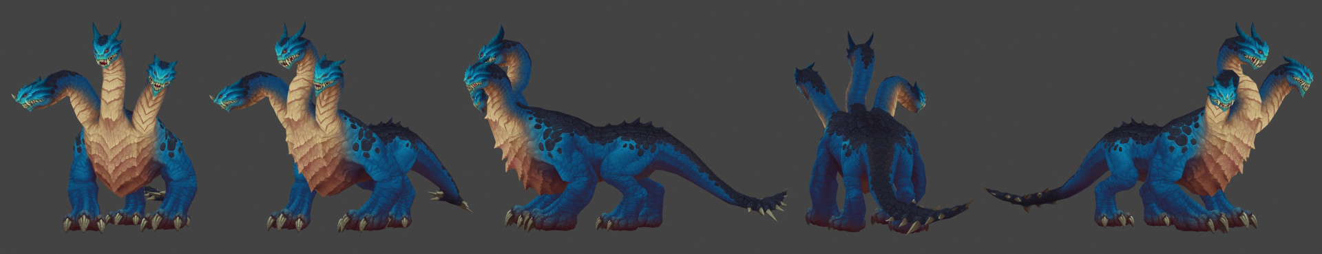 New Hydra pet models | Eyes of the Beast