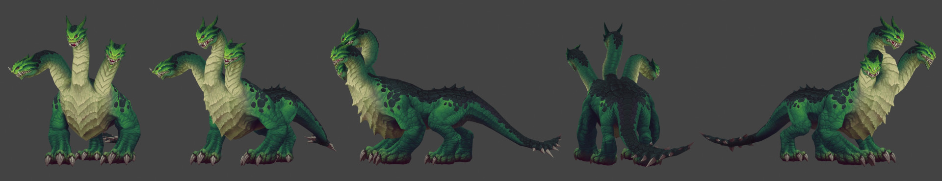 New Hydra pet models | Eyes of the Beast
